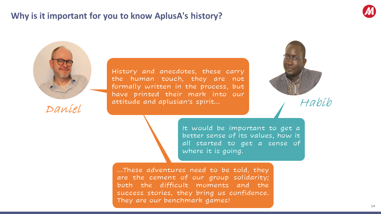 AplusA 30+ years Anniversary - Interview #2